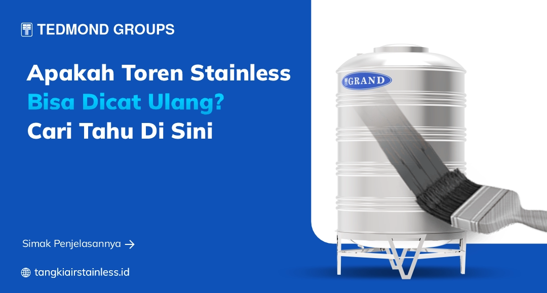 Apakah Toren Stainless Bisa Dicat Ulang? Cari Tahu Di Sini - Toren Air ...