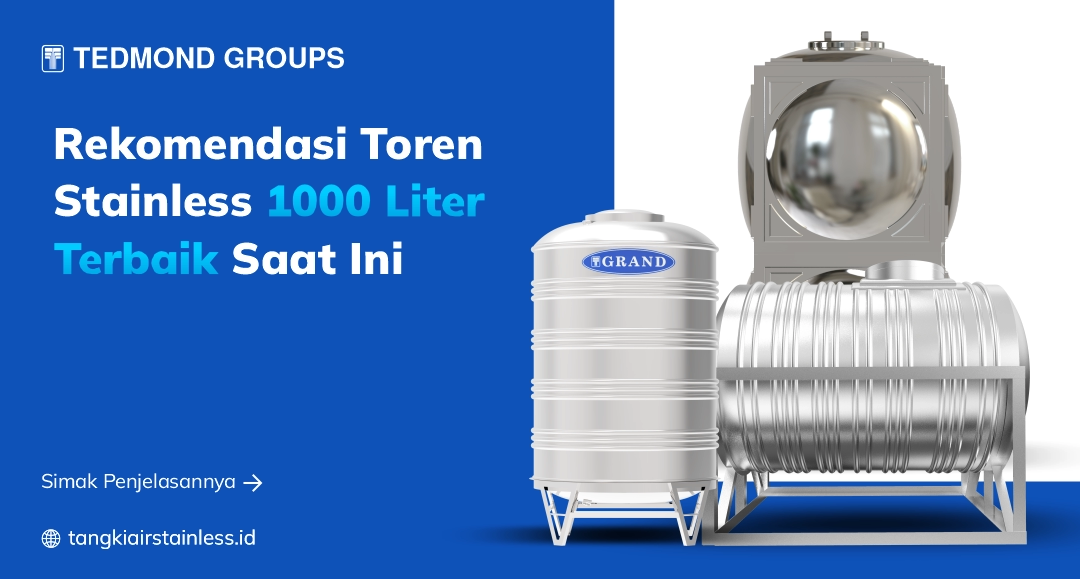 Rekomendasi Toren Stainless 1000 Liter Terbaik Saat Ini - Toren Air ...